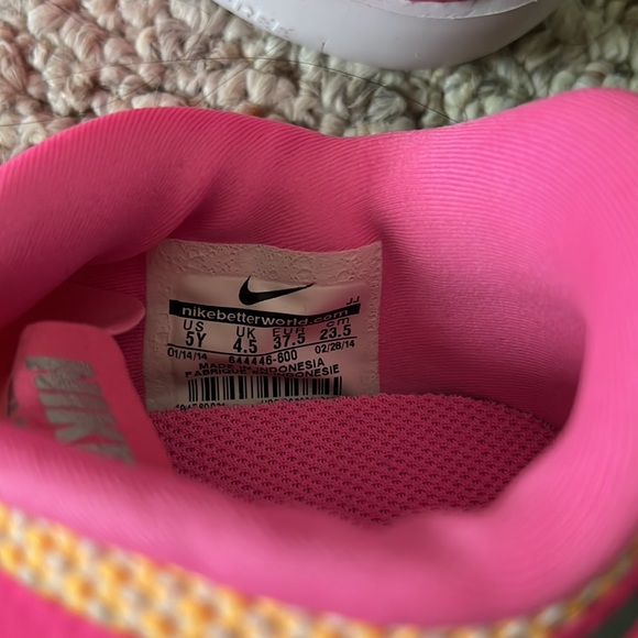Nike | Shoes | New Nike Girls Hot Pink Shoes | Poshmark